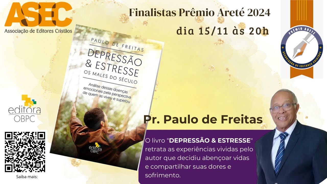 Live ASEC com Paulo de Freitas || Depressão & Estresse - YouTube