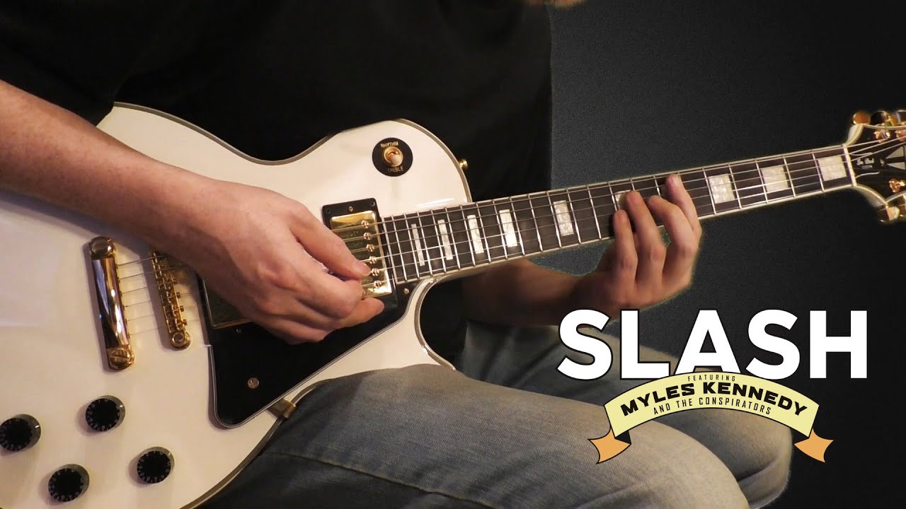 Slash feat. Myles Kennedy and The Conspirators - Driving Rain (Solo ...