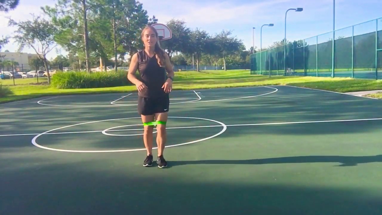 How to do Forward & Backward Mini Band Walks - YouTube