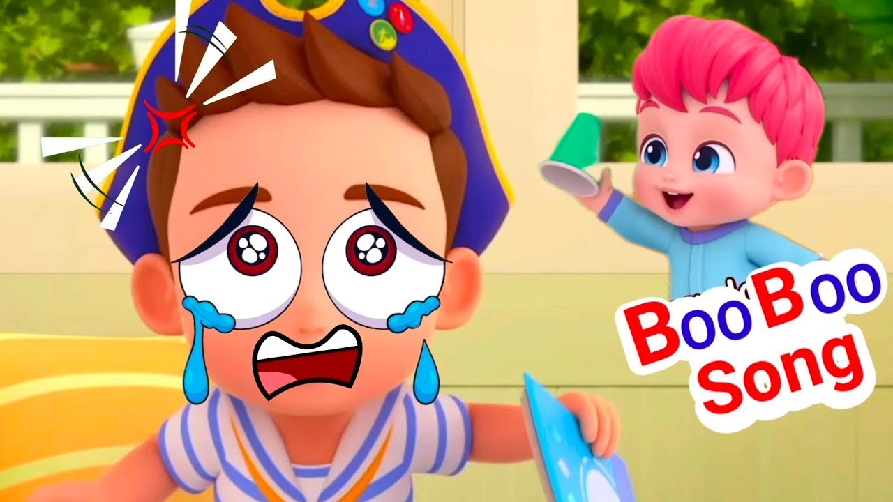 The Boo Boo Song CoComelon Nursery Rhymes & Kids Songs Wheels On The ...
