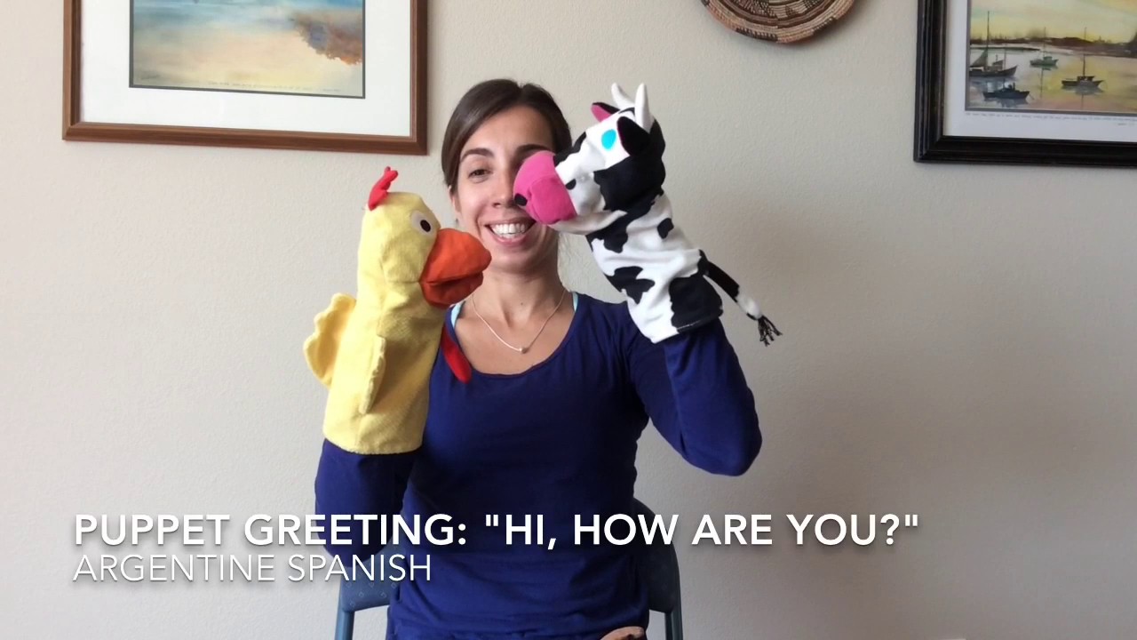 Hello, How are you? Puppet Greeting - YouTube