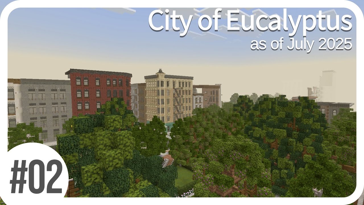 Building a Minecraft City: Eucalyptus – Part 02 - YouTube