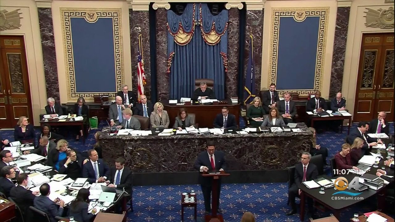 Day 1 Of Senate Proceedings A Bitter Debate On Impeachment Trial Rules ...