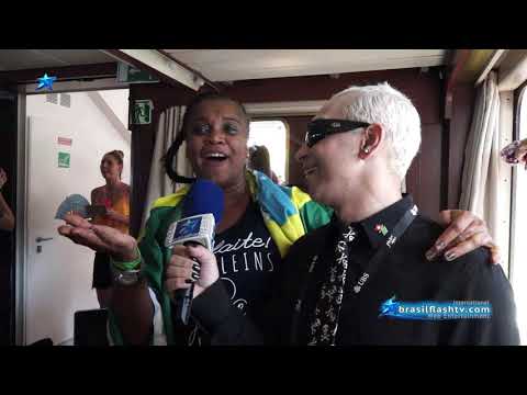 River Flash TV entrevista DJ Livia e Elson - MJF 2018 - Brazil Boat