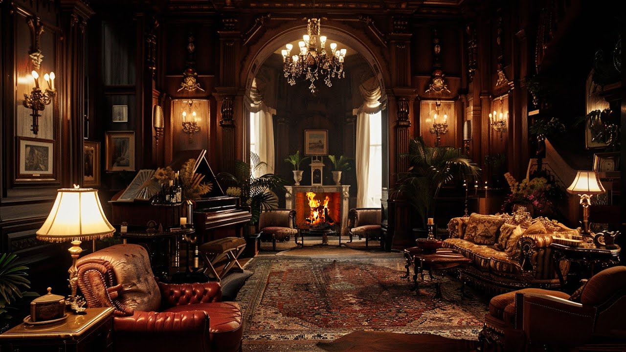 Step into the Castle with the Sound of Burning Fire - A Great Relaxing ...