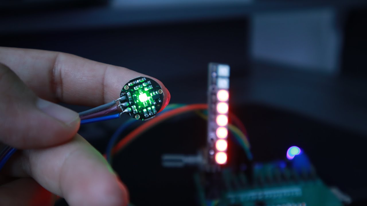 Sensor de Pulso - Barra Neopixel - YouTube