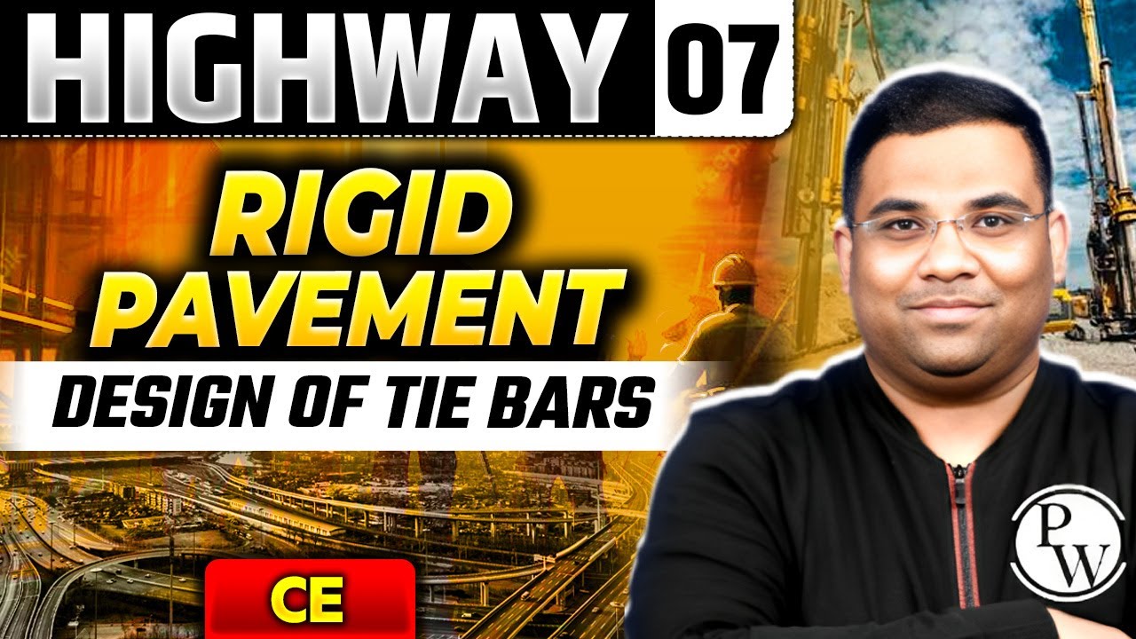 Highway 07 | Rigid Pavement - Design of Tie Bars | Civil Engineering ...