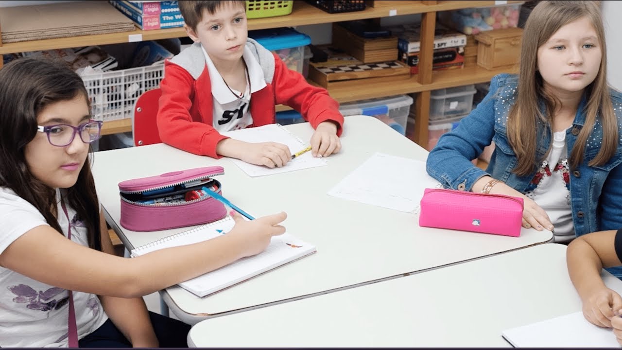 Students learning Maths through HeyMath App | Brazil - YouTube