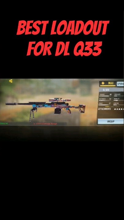 Best Loadout for DL Q33 #shorts #codmobile #warzonemobile - YouTube