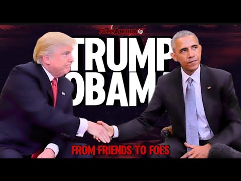 Barack Obama and Donald Trump Started Friendly #obama #trump - YouTube