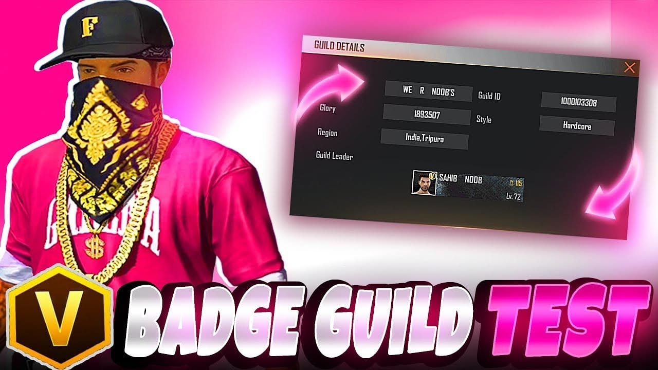 How To Join V Badge Guild | Live Guild Test Sahib Noob Guild ! # ...