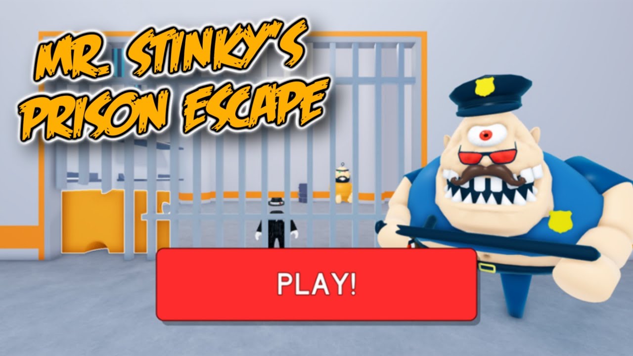 MR. STINKY'S PRISON ESCAPE ! Full Walkthrough - YouTube