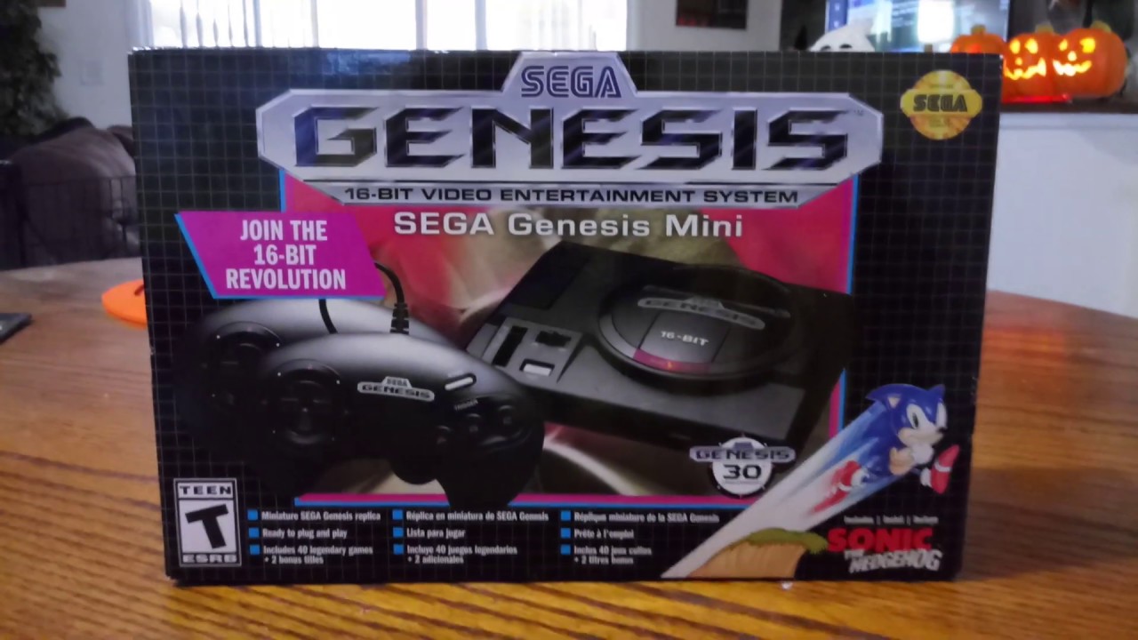 UNBOXING, Sega Genesis Mini !! - YouTube