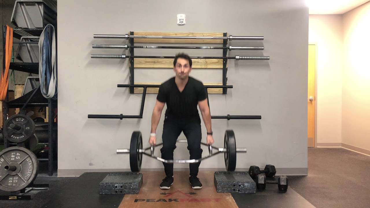 Countermovement Trap Bar Jump - YouTube