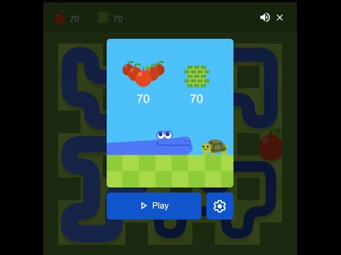 BEATING A SNAKE WR - walls small map 5 apples slow - YouTube