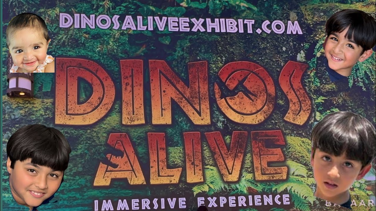 Dinos Alive Exhibit Houston |Dinosaurs Immersive Experience |Dinos ...