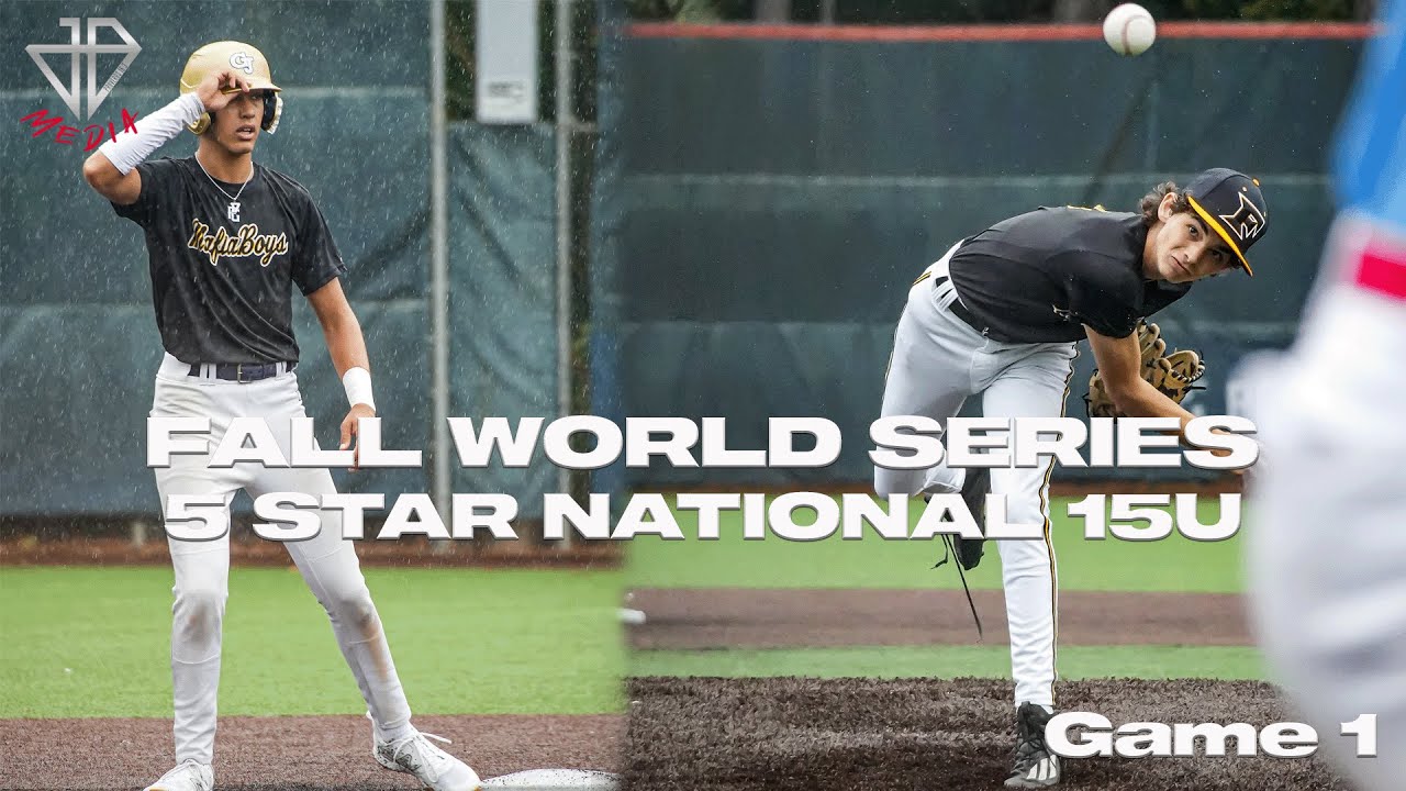 5 Star National 15u Fall Debut vs Artillery Baseball | 15u Fall World ...