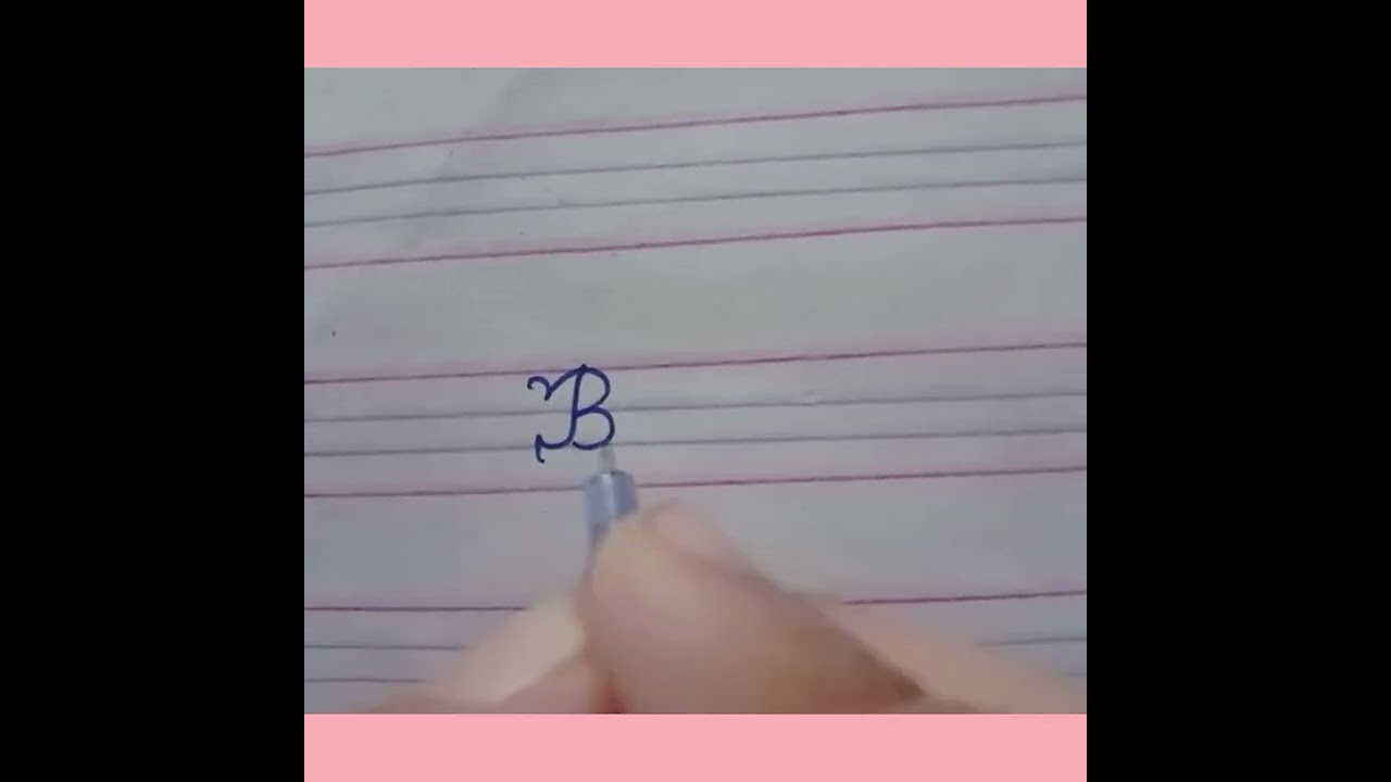 How to write Brave in cursive writing please subscribe - YouTube