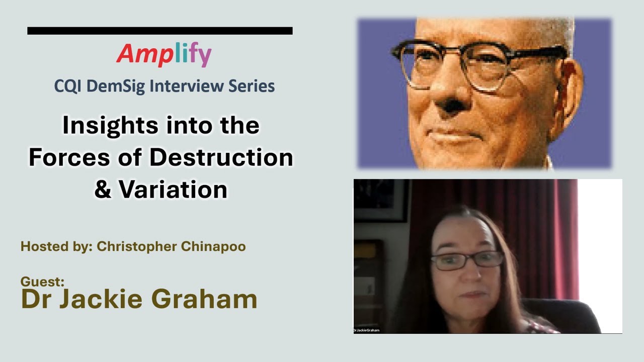 Dr Jackie Graham on the Dr Deming's System of Profound Knowledge - YouTube