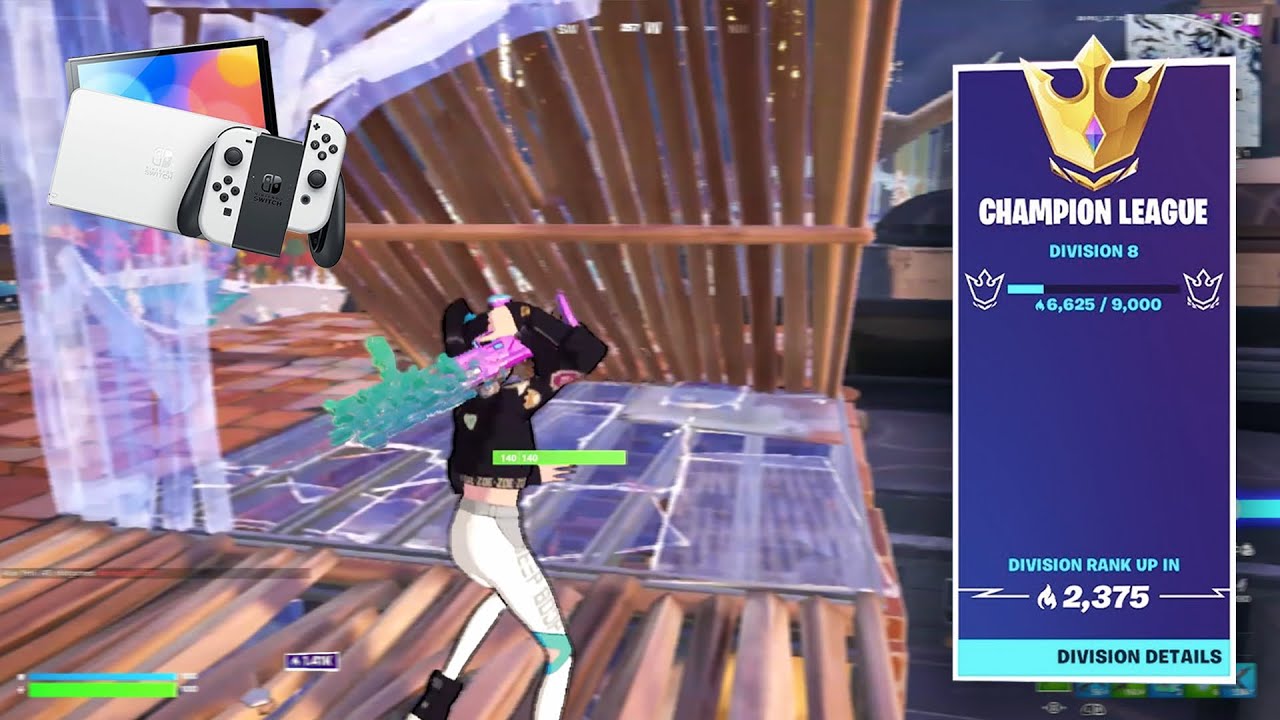 Fortnite Nintendo Switch Arena Gameplay (Chapter 4 Season 2) - YouTube