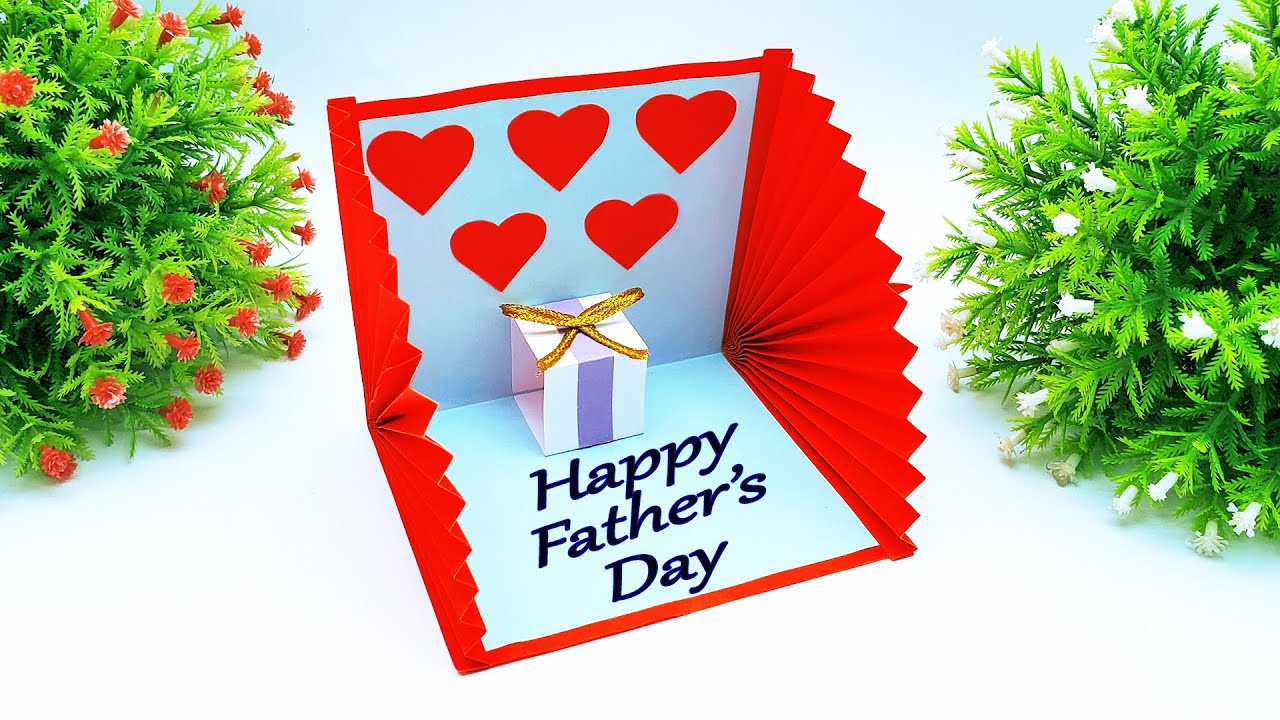 How To Make Easy And Simple Gift Card Using Paper | Father's Day ...