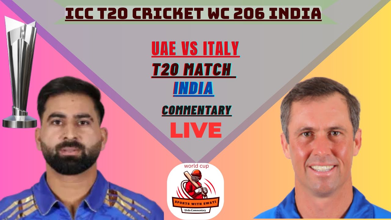 🔴 LIVE | UAE vs Italy – T20 World Cup 2026UAE vs Italy Men T20 | Live ...