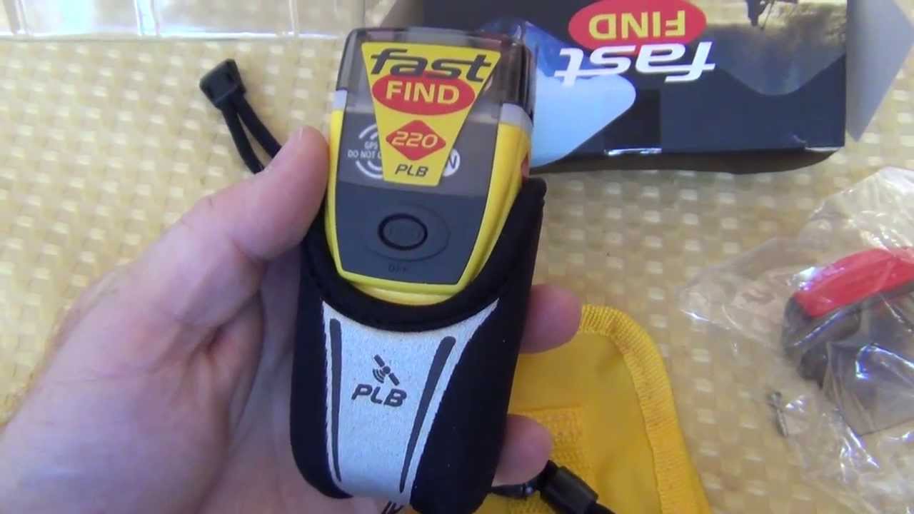 Unboxing - Fast Find 220 PLB - YouTube
