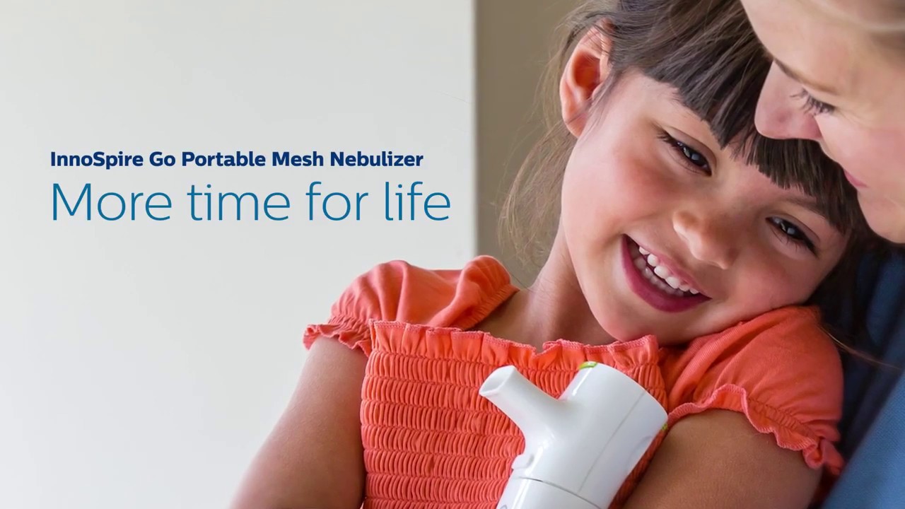 Innospire Go Portable Mesh Nebulizer - 360 View - YouTube