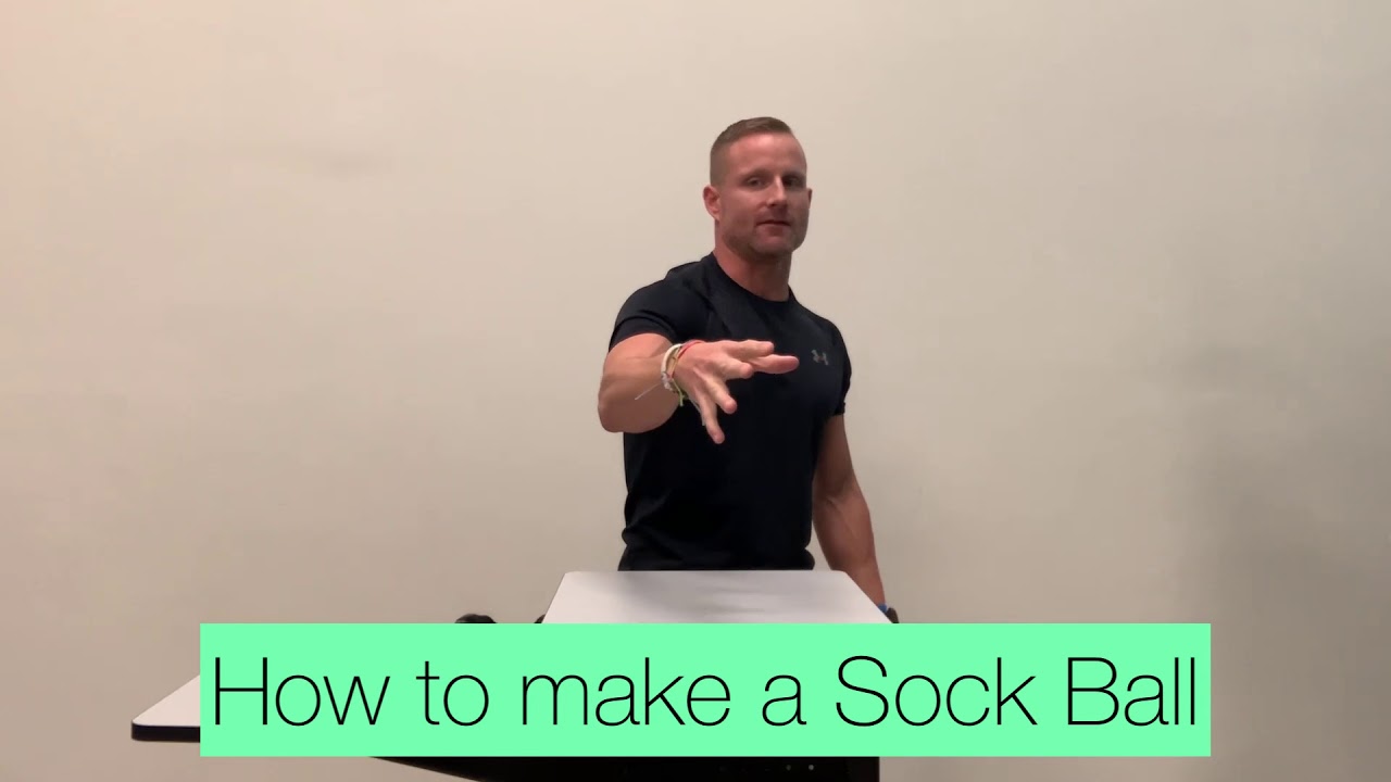 How to make a Sock Ball - YouTube