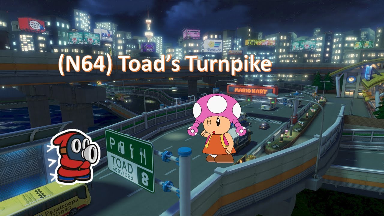 (N64) Toad's Turnpike🌃 - YouTube