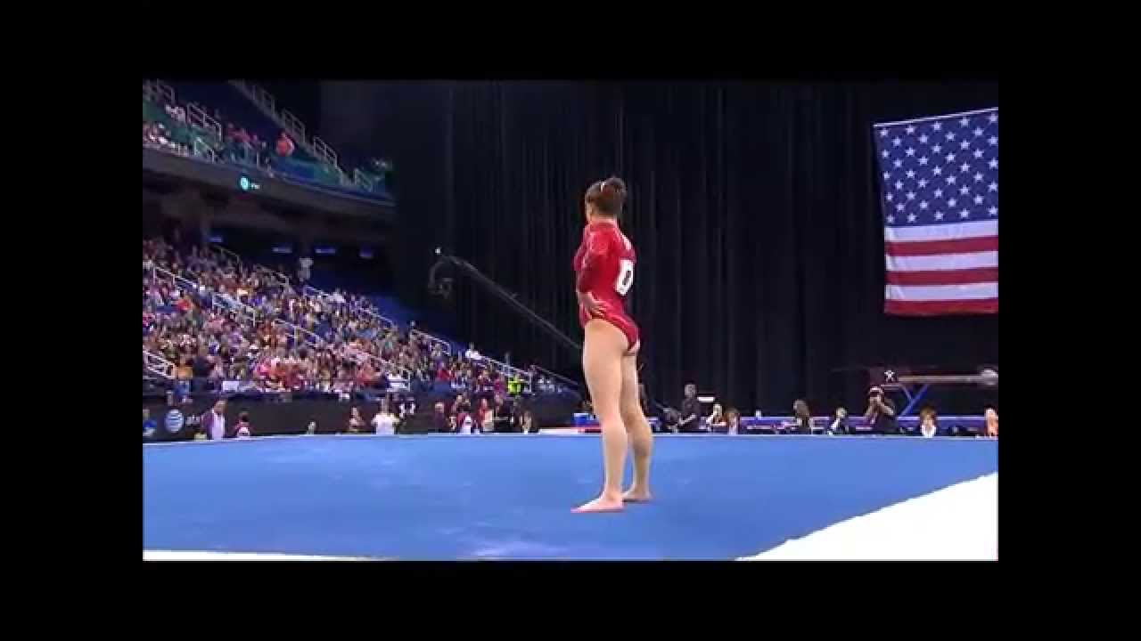 Best Floor routine - Victoria Moors CAN 2014 - YouTube
