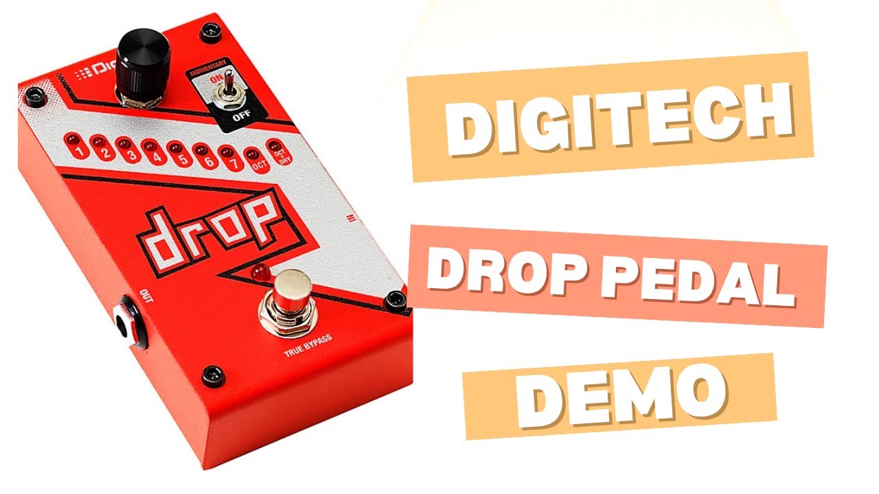 Digitech Drop Pedal Demo - YouTube