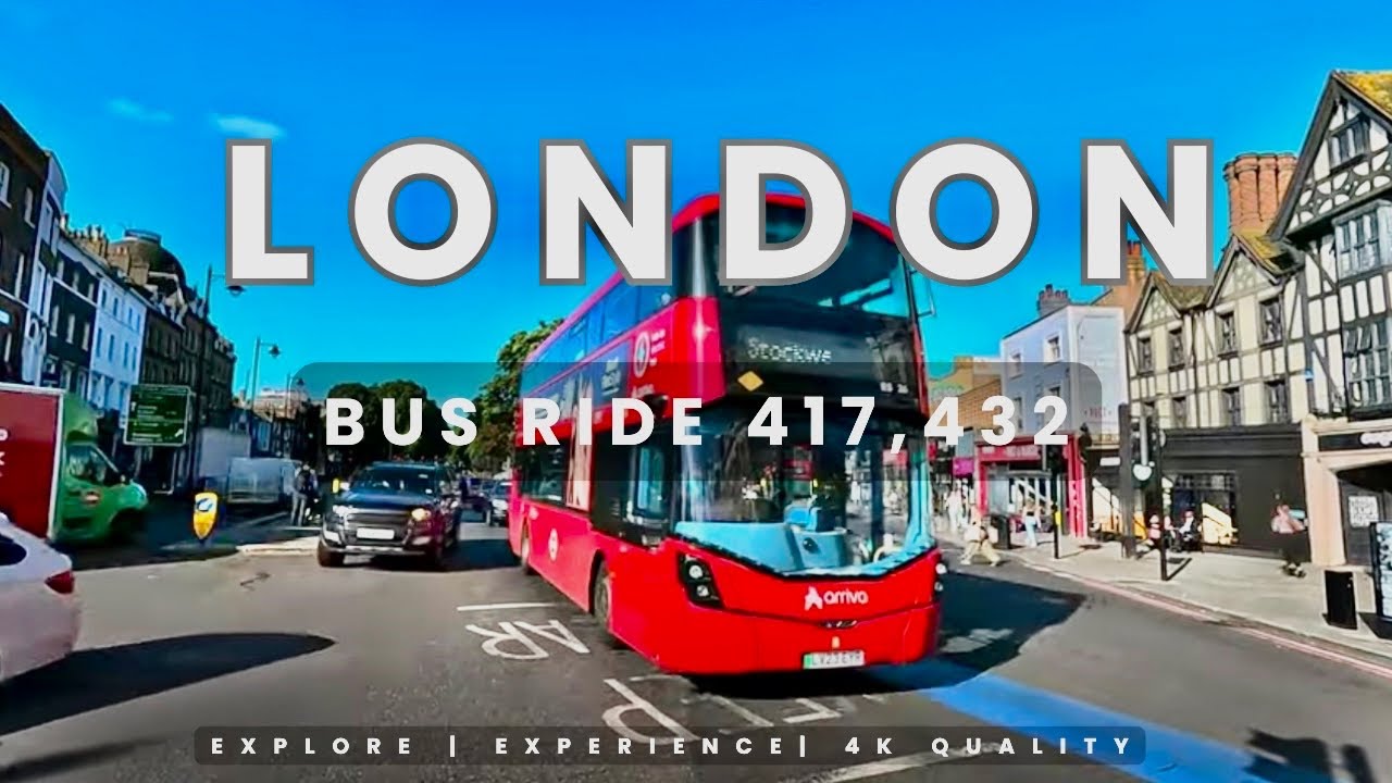 South London’s Hidden Gems: Bus 417 and 432 Journey 🛤️ - YouTube