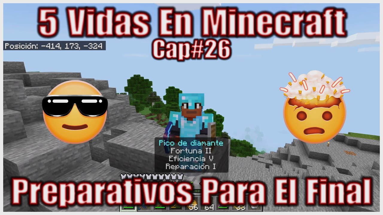 5 Vidas En Minecraft 1.20 Cap# 26 Preparándonos Para El Gran Final ...
