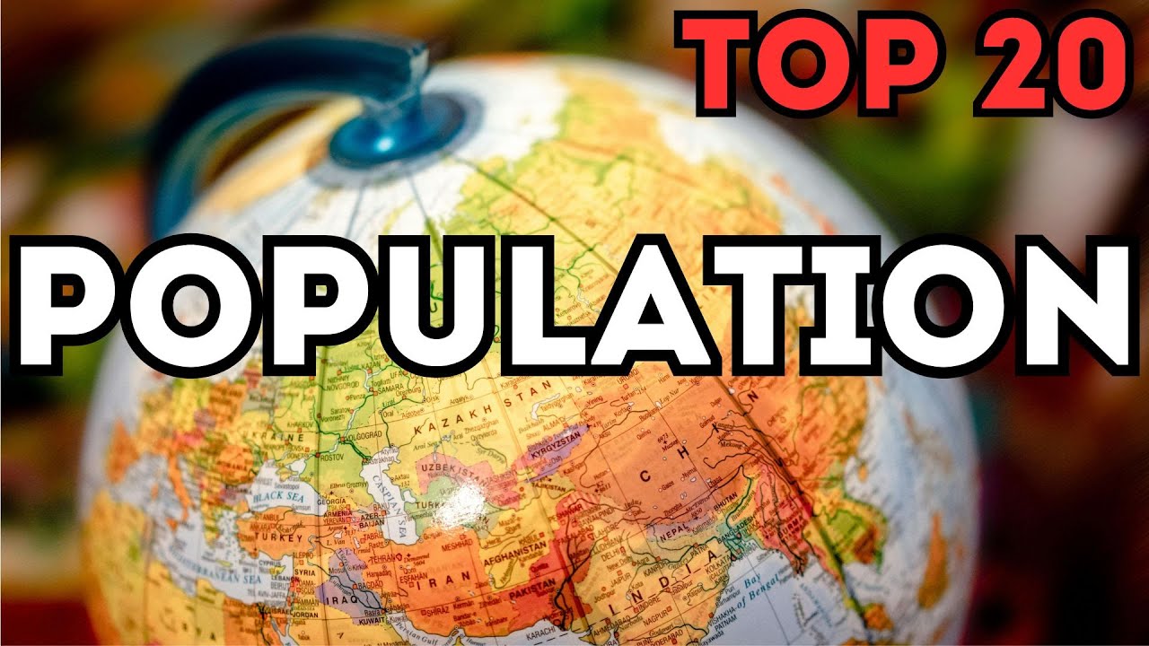 TOP 20 📊 Most Populated Countries in the World 🌍 Population Ranking ...
