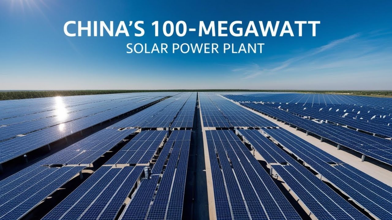 China’s 100 Megawatt Solar Power Revolution! - YouTube