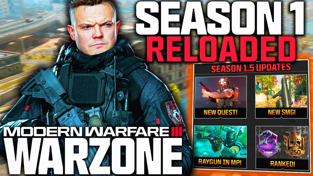 WARZONE: The Huge SEASON 1 RELOADED UPDATE! (MW3 Major Update) - YouTube