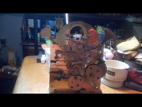 Junghans German mantle clock with silent lever and speed control made ...