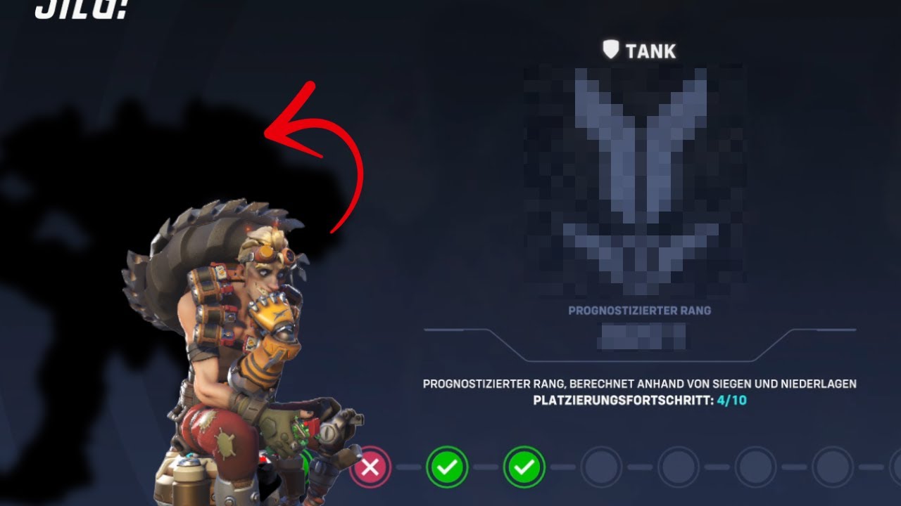 Junkrat one-trick does his TANK placement matches - YouTube