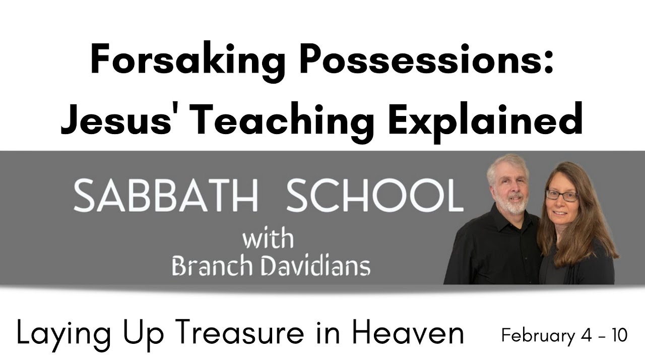 Forsaking Possessions: Jesus' Teaching Explained - YouTube