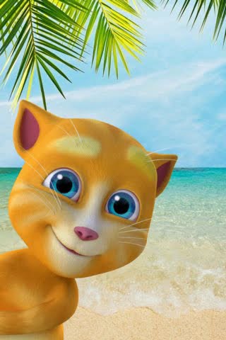 Talking Tom for Messenger - YouTube