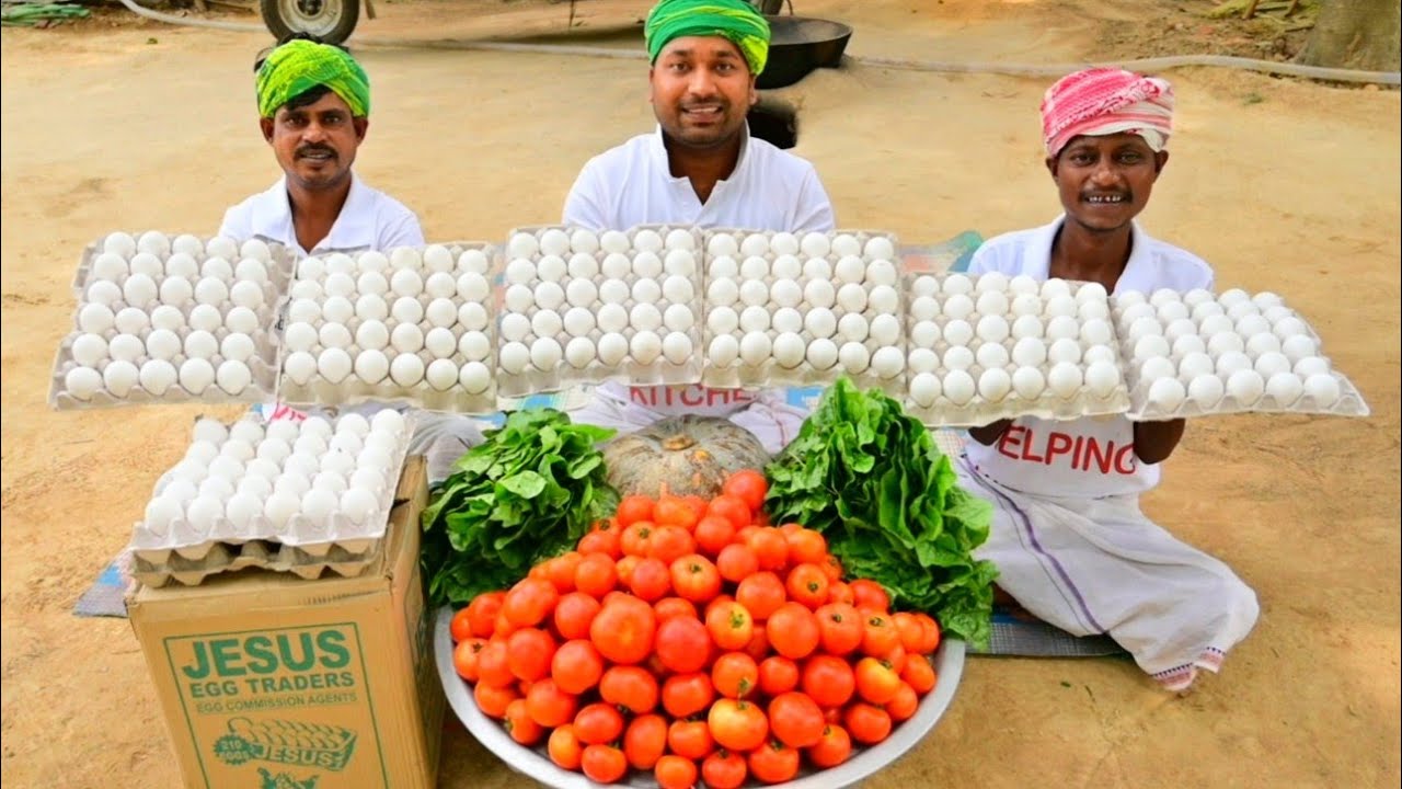 Special Egg curry recipe || Egg curry cooking for village people ...