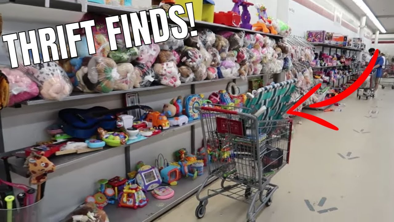 This Thrift Store was PACKED with Stuff to Sell on Ebay and Amazon FBA ...