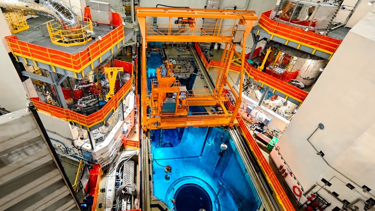 Fuel loading begins at 2nd nuclear power unit in Zhangzhou - YouTube