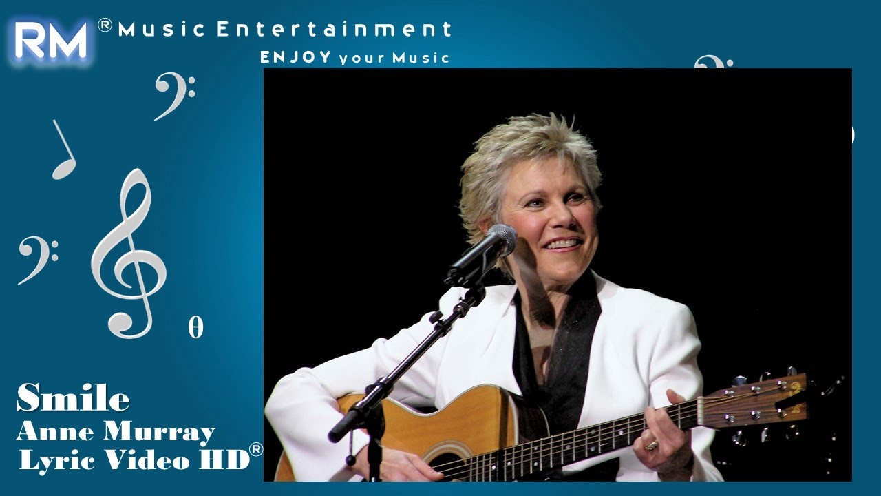 Smile - Anne Murray ®Lyric Video HD - YouTube