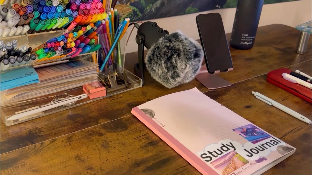 QUICK STUDY: ASMR STUDY WITH ME, for focus, study, relaxing, no bgm ...