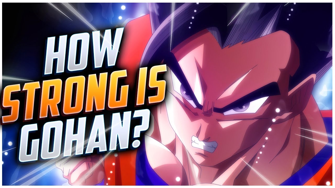 How Strong is Gohan in the Tournament of Power? - YouTube
