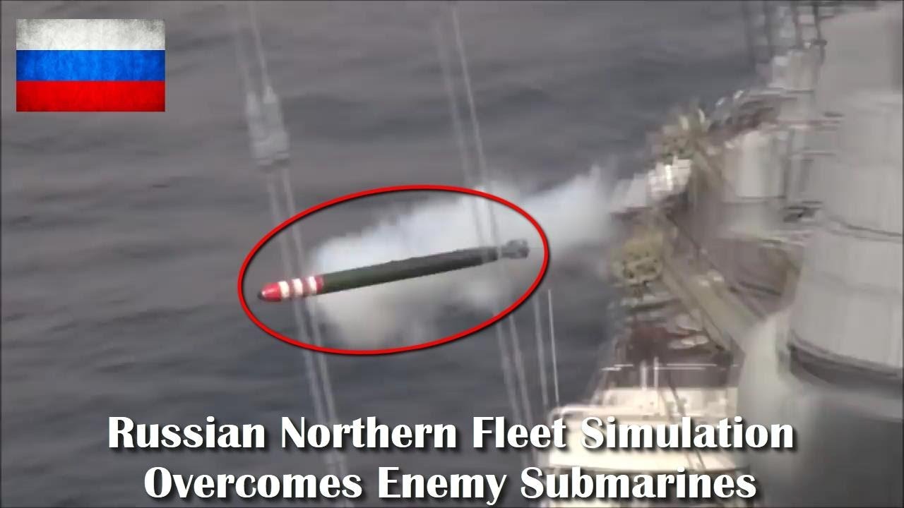 Russian Northern Fleet Simulation Overcomes Enemy Submarines - YouTube