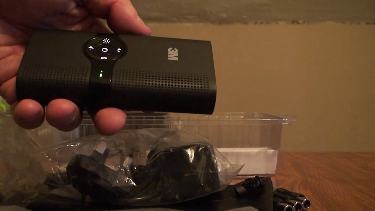 Unboxing of the 3M MPro120 Pico Projector - YouTube