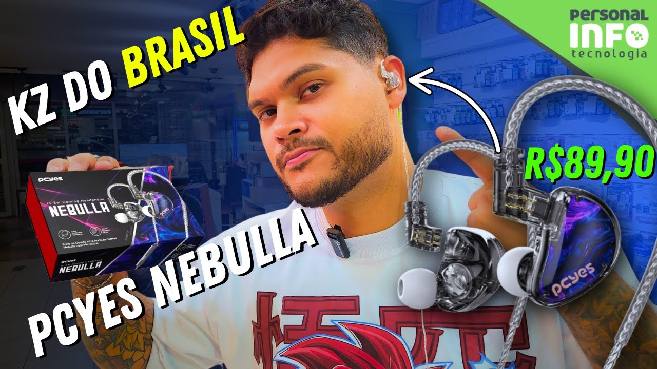 PCYES Nebulla - Opala: IMERSÃO TOTAL em Som! Melhor fone para FPS? 🎧🔥 ...